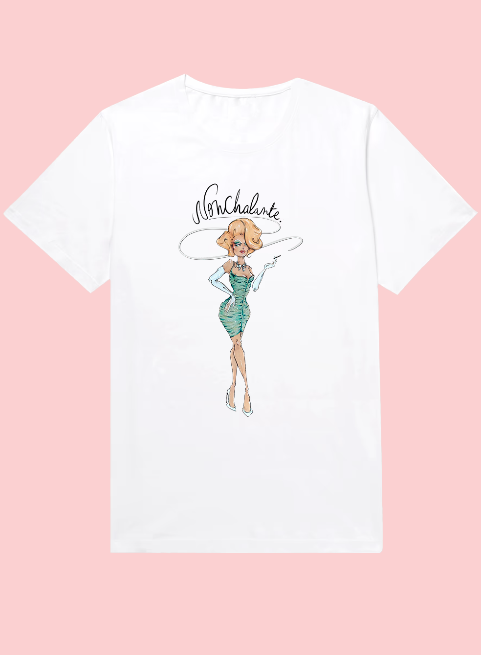 Tee Shirt Blanc - Le Filip - Non-Chalante